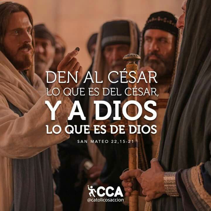 Al cesar lo del cesar biblia 》 - La Luz de la Religión