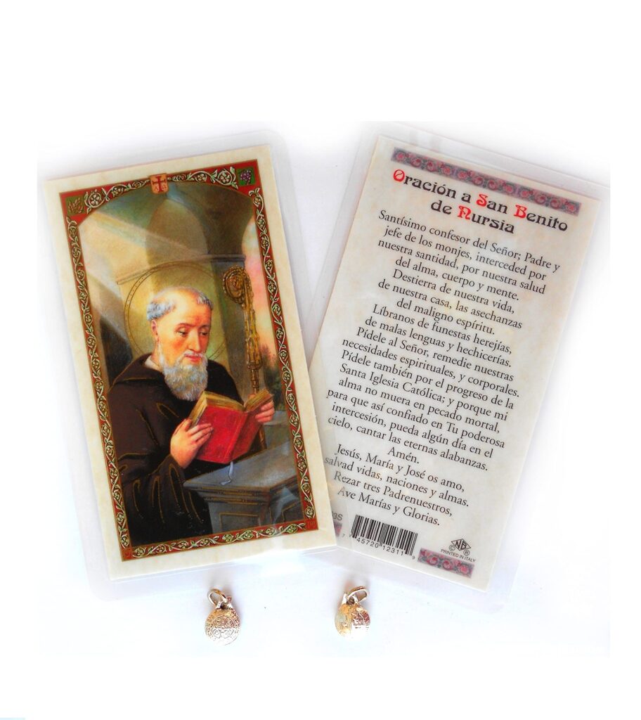 Oración a san benito para el dinero 》 - La Luz de la Religión