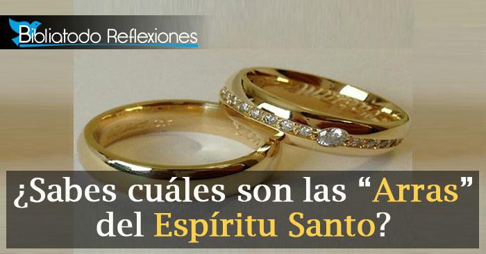 Qué significa arras en la biblia 》 - La Luz de la Religión